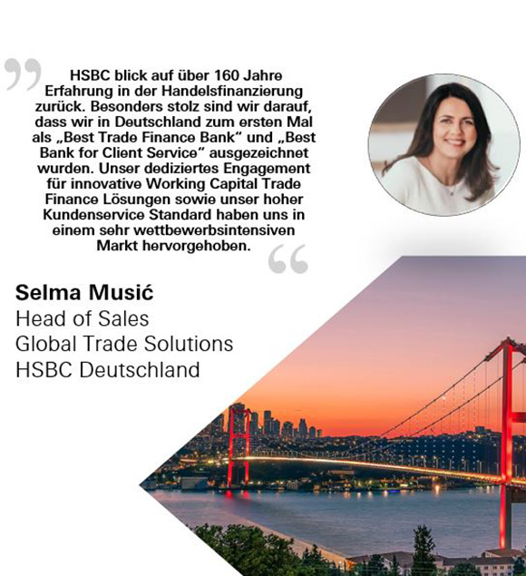 HSBC Deutschland erstmals als „Best Trade Finance Bank“ ausgezeichnet ...